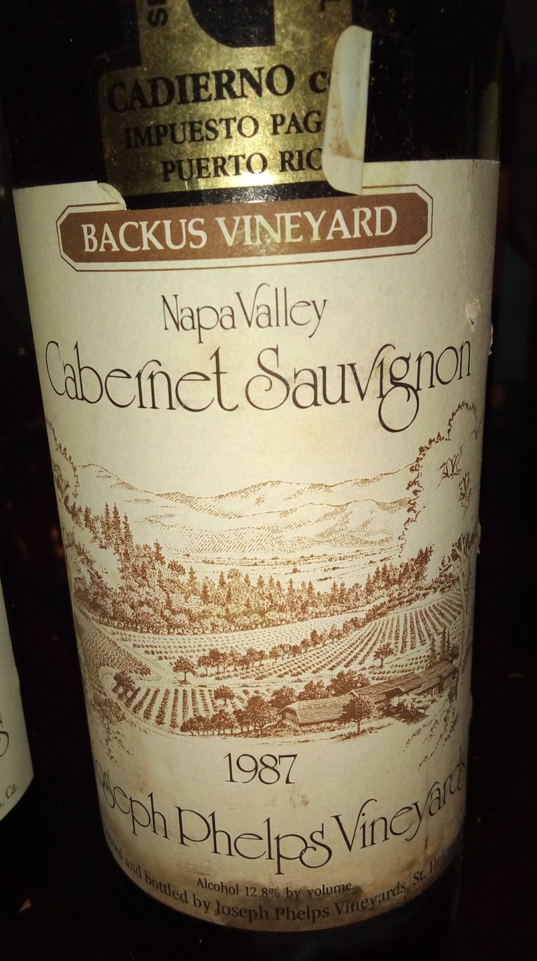 Joseph Phelps Backus – Three Decades in Twelve Bottles (1981-2004 ...