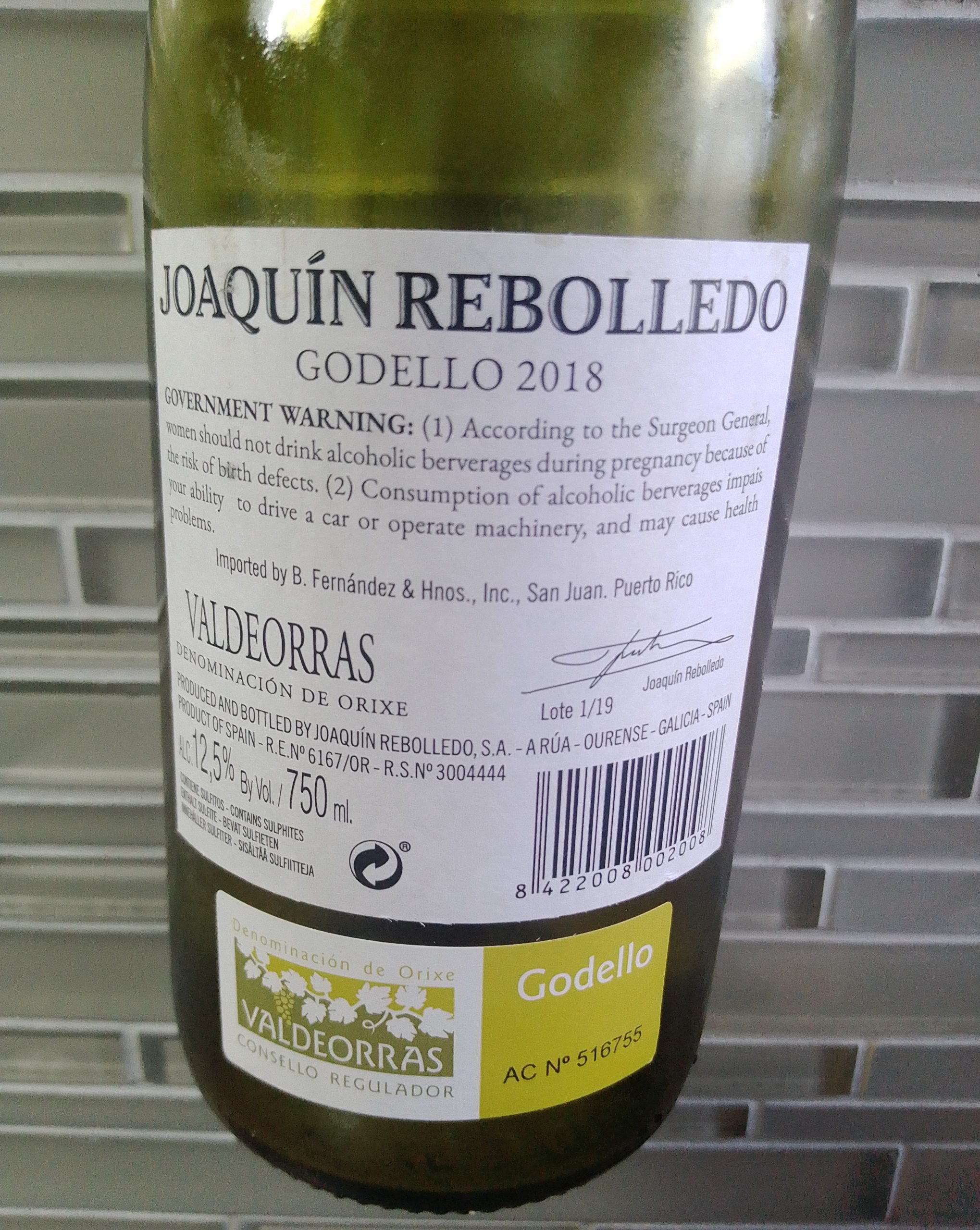 #41 Godello – 459 grapes left – The Wine Colt