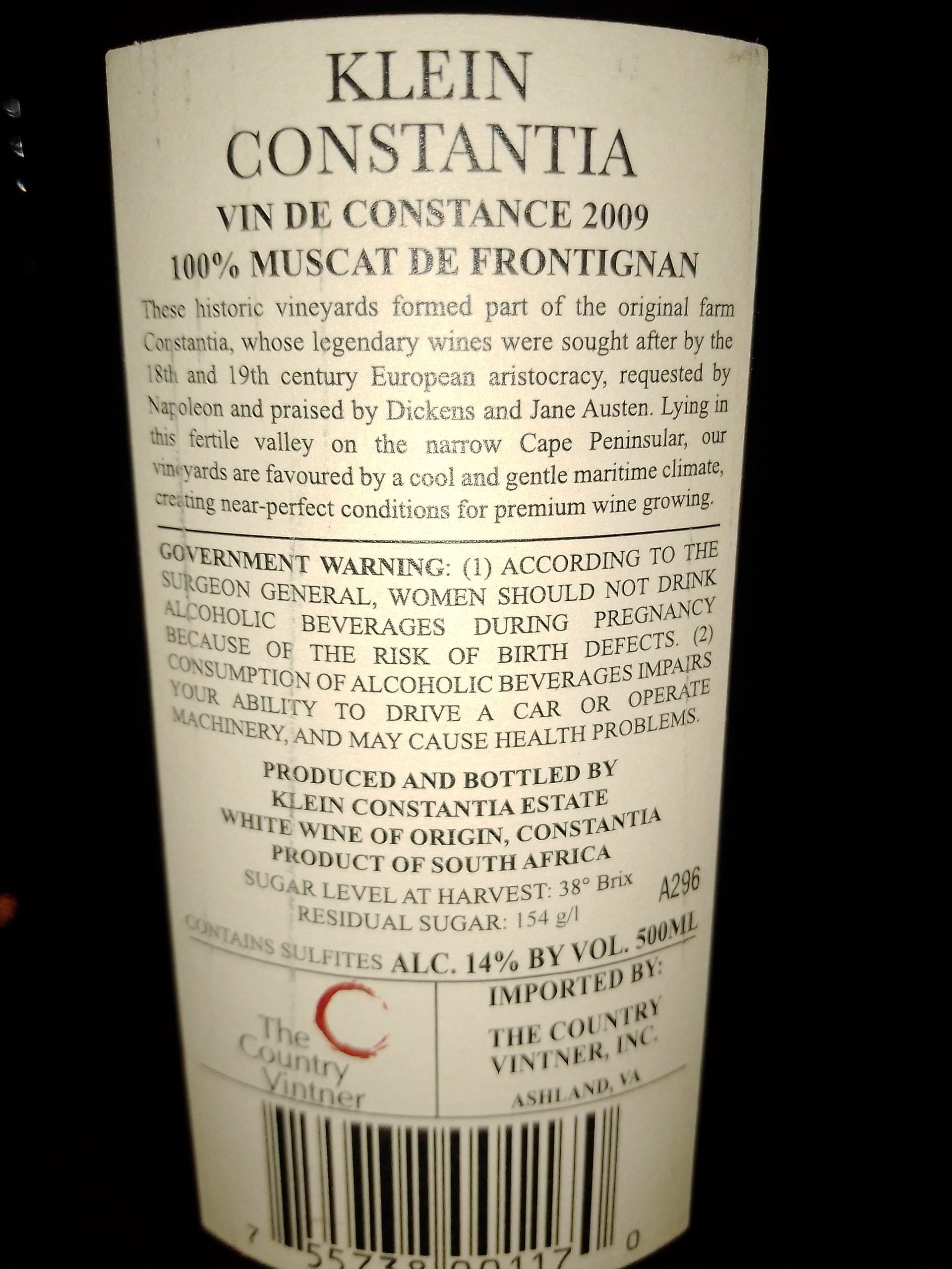 #22 Muscat de Frontignan – 478 grapes left – The Wine Colt